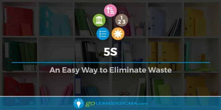 5S - GoLeanSixSigma.com (GLSS)