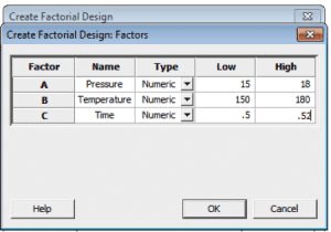 How to Run a Design of Experiments - Full Factorial in Minitab ...