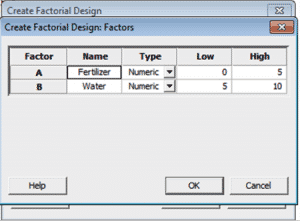 How to Run a Design of Experiments - Two Factorial in Minitab ...