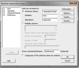 How to Run a MSA Discrete Data Test in Minitab - GoLeanSixSigma.com (GLSS)