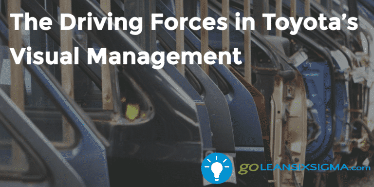The Driving Forces in Toyota’s Visual Management | GoLeanSixSigma.com